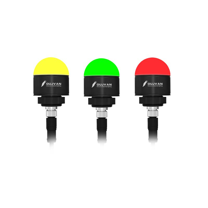 RYG LED Indicator Lamp Mini Signal Warning Light With Length Wire 0.5m ...