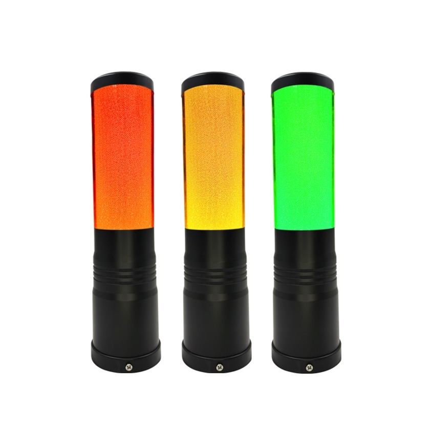 Yellow Glow LED Signal Tower Light Tower Warning Light For Machine 3 ...